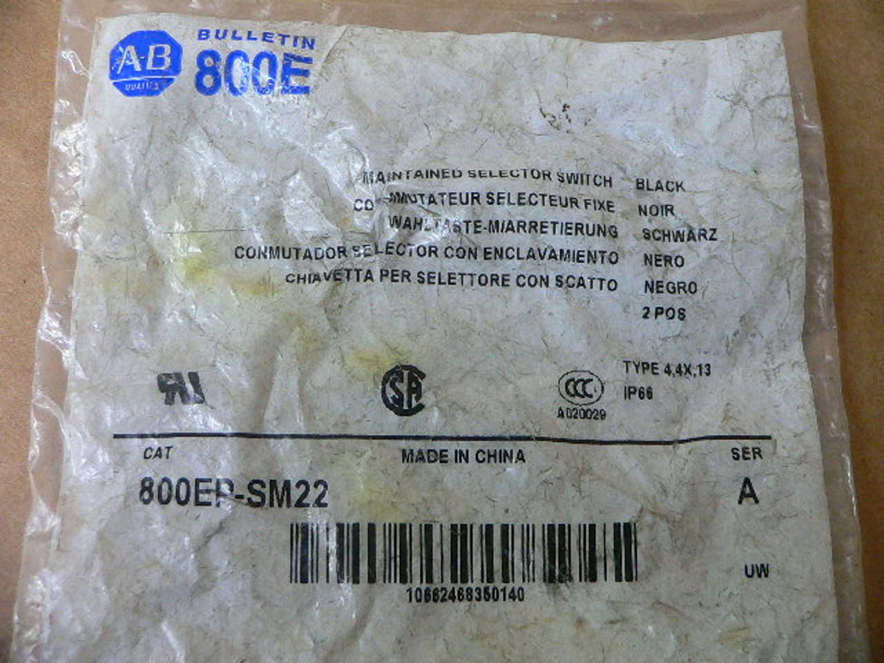 Allen-Bradley 800Ep-Sm22 Selector Switch - Fen Industrial